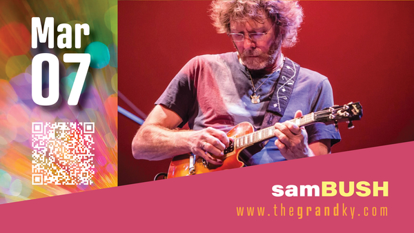 Sam Bush via ThunderTix