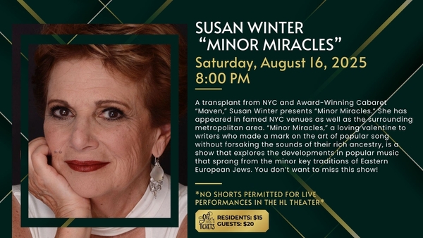 Susan Winter "Minor Miracles" via ThunderTix