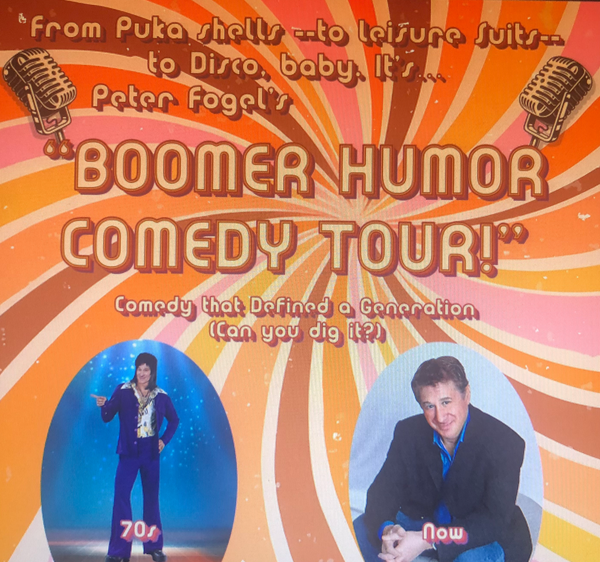 Peter Fogel's Boomer Humor Comedy Tour via ThunderTix
