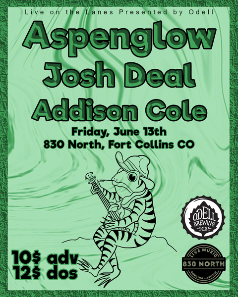 Aspenglow w/ Josh Deal & Addison Cole via ThunderTix