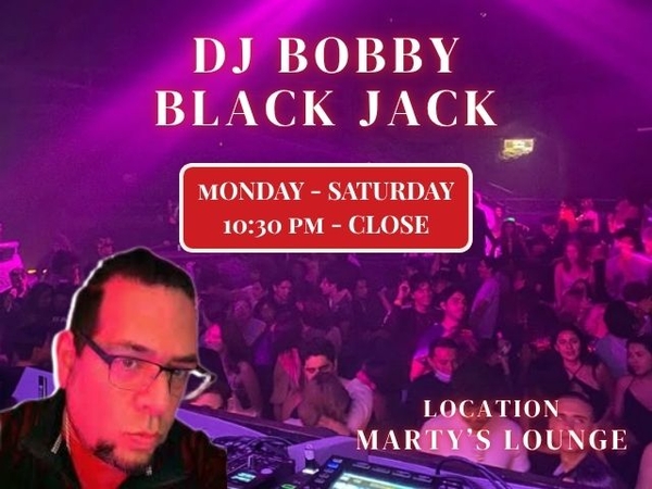 Late Night Beats with DJ Bobby Blackjack at Marty’s Lounge via Th