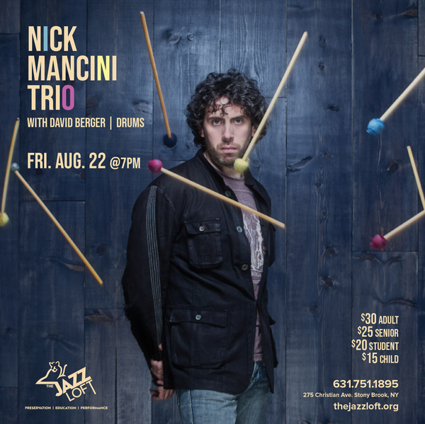 Nick Mancini Trio via ThunderTix