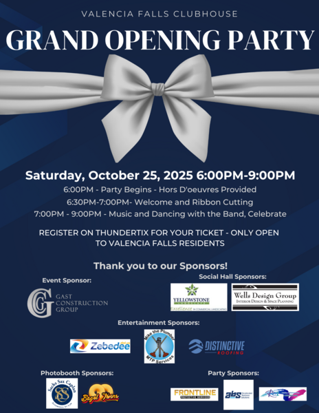 Opening Party via ThunderTix