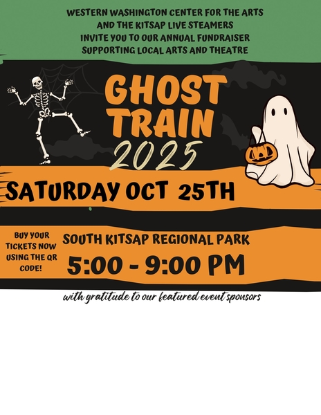 KITSAP GHOST TRAIN TRICK OR TREAT BOOTH SPONSOR via ThunderTix