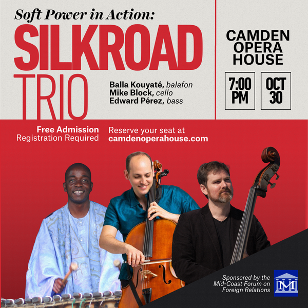 Silkroad Trio: a free public event via ThunderTix