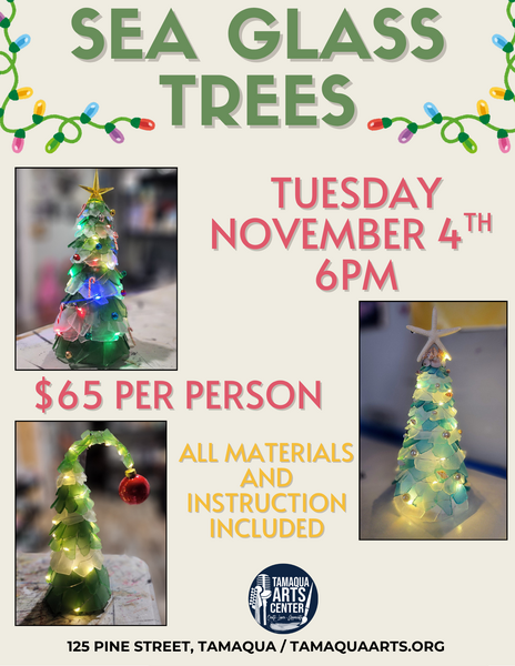 Sea Glass Trees via ThunderTix