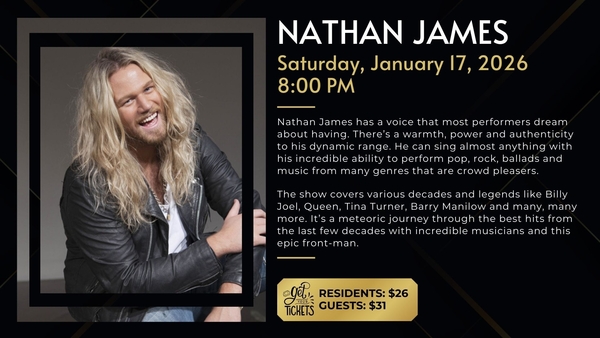 Nathan James - Legends! via ThunderTix