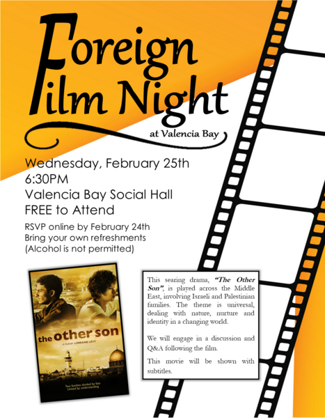 Foreign Film Night: The Other Son via ThunderTix