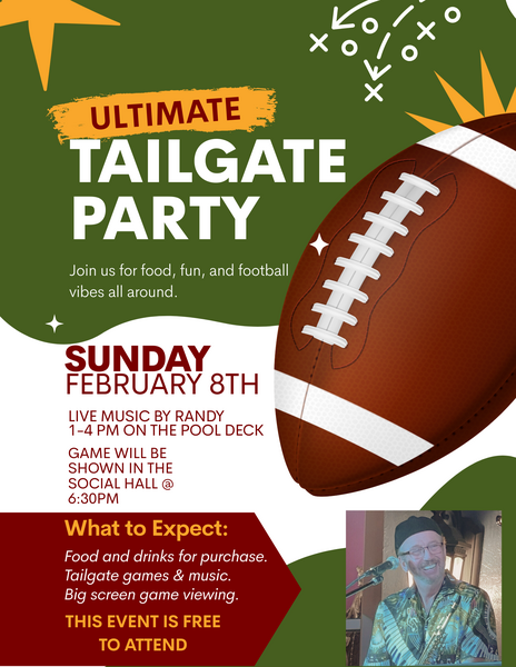 Ultimate Tailgate Menu Ticket via ThunderTix